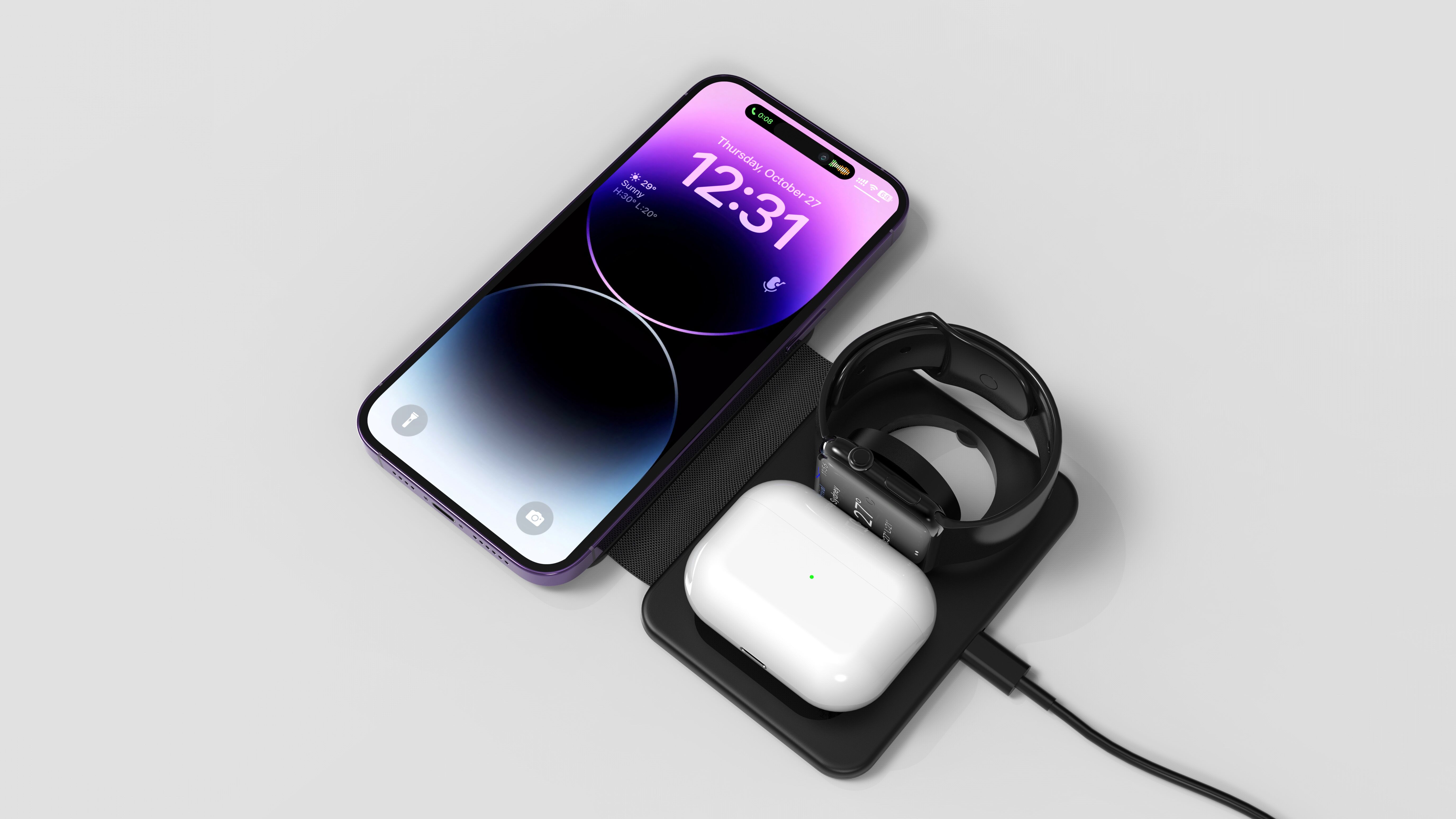 3 In 1 Foldable Wireless Charger